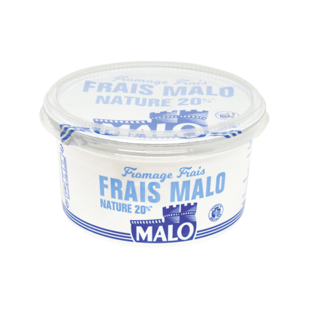 Fromage Frais 20 % nature 500g | Magasin d'usine Sill